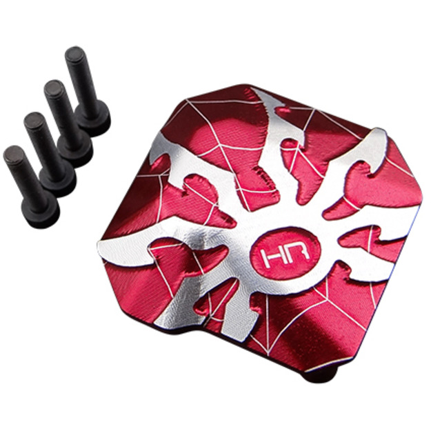 Hot Racing SCXT12CP02 Aluminum Ar44 Axle Diff Spider Cover (Red ...
