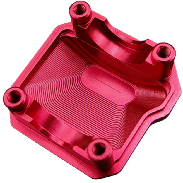 Hot Racing SCXT12CP02 Aluminum Ar44 Axle Diff Spider Cover (Red ...