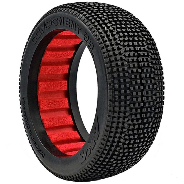 AKA Racing 1/8 Typo SSLW Buggy Tires w/ Red Insrt AKA14032VR for sale ...