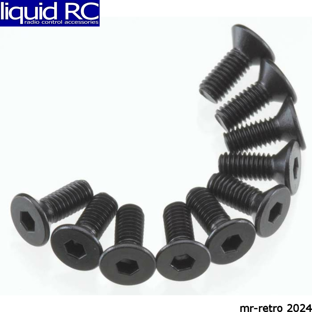 Axial Racing C0118 M3x8mm FHCS Flat Head Cap Screws (10) 877493008093| eBay
