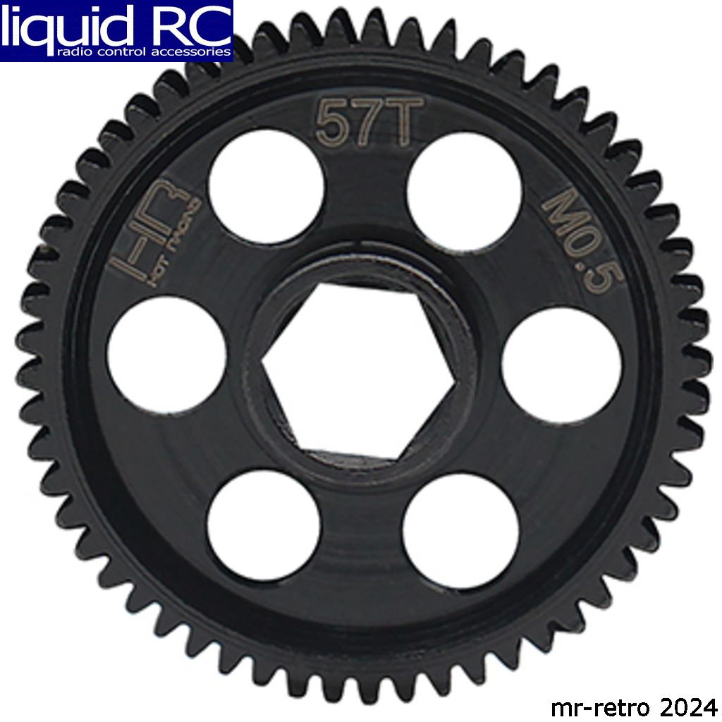 Hot Racing SGRM57M5 Speed Run Main Gear 0.5module 57 Tooth GROM ...