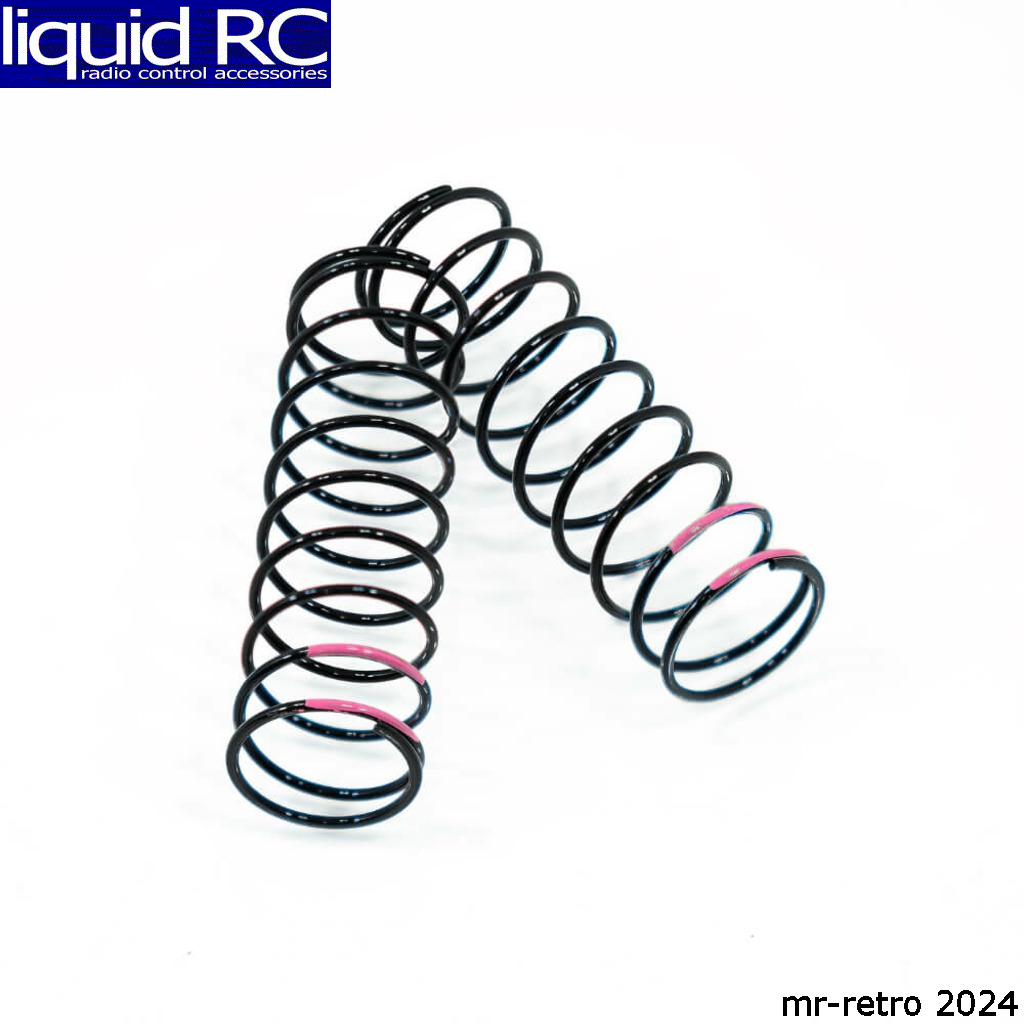 Tekno RC 6030D Shock Spring Set (1.5 X 10.5t 3.38lb/in 73mm Pink ...