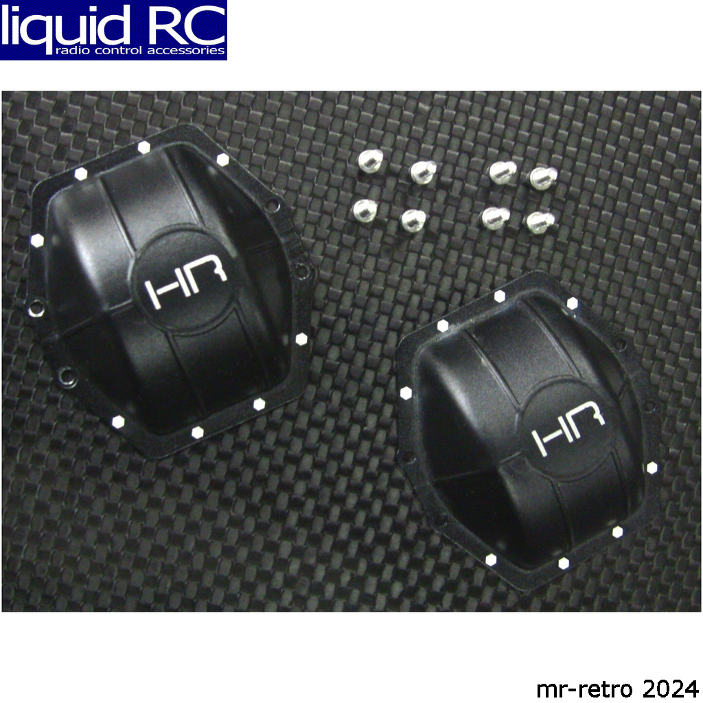 Hot Racing WRA12C01 Aluminum Ar60 Axle Diff Covers (Black) - Axial Yeti ...